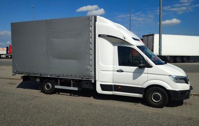 Curtain Side Van Facilities at Europe Express